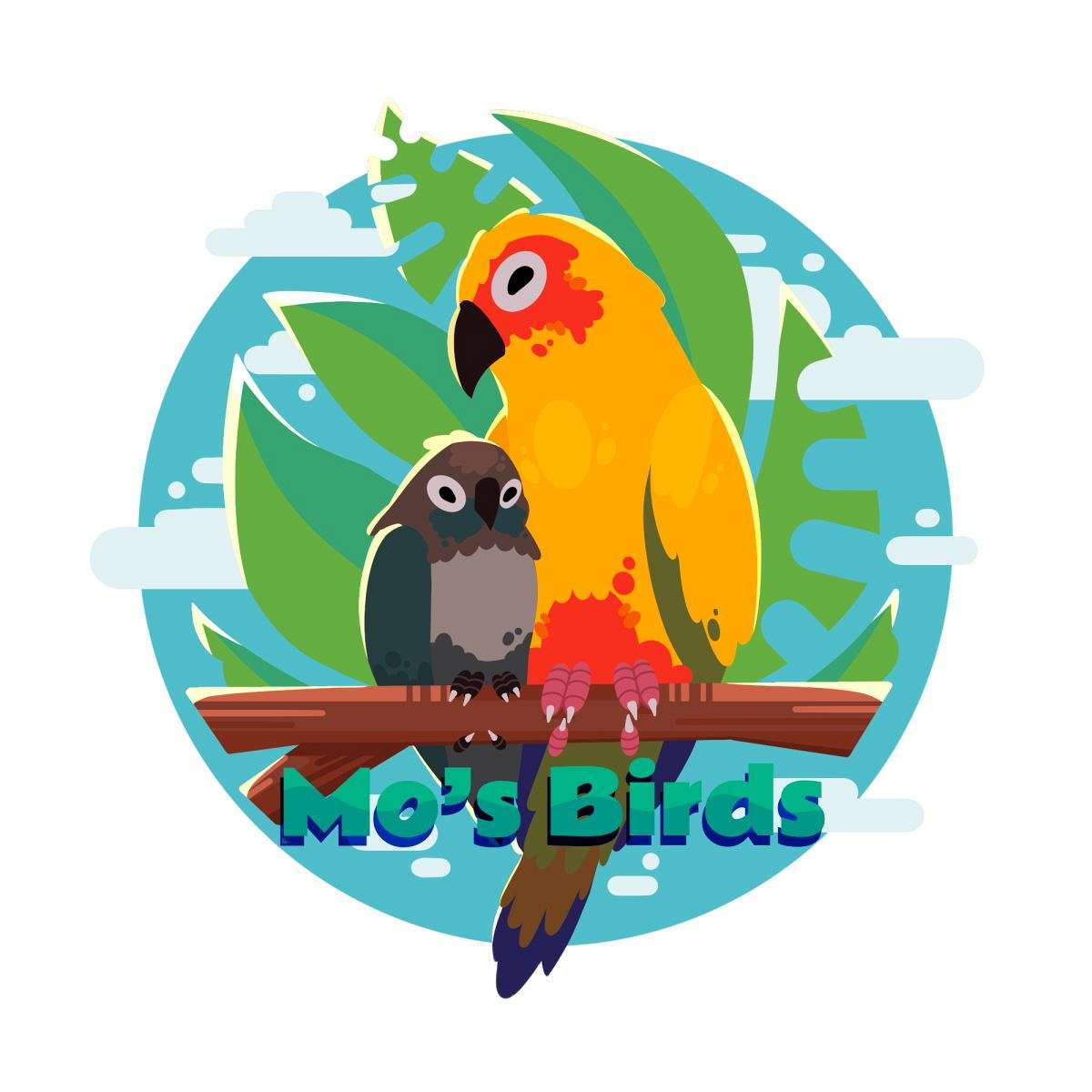 Sun Cheek Conures