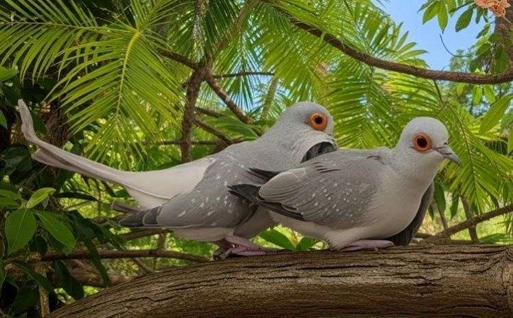 Australian Diamond Back Doves